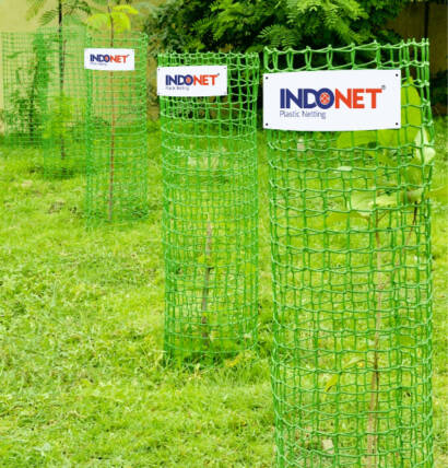 Tree Guard Net Manufacturer | Plastic Tree Guards | Indonet Group