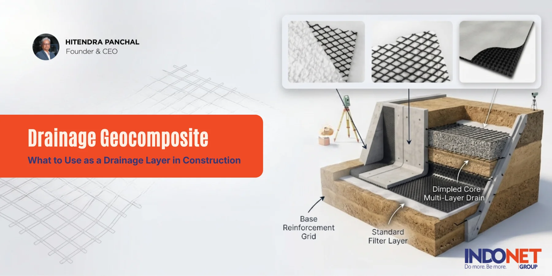 Drainage Geocomposite: What to Use as Drainage Layer in Construction